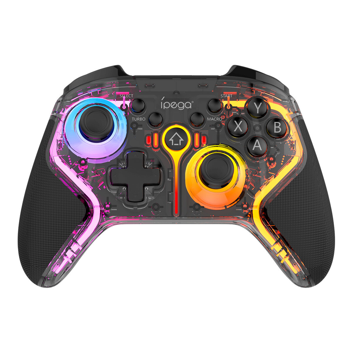 Беспроводной геймпад IPEGA PG-9666 Bluetooth для Android, iOS, PC, Switch, PS3, PS4, программируемый с вибрацией