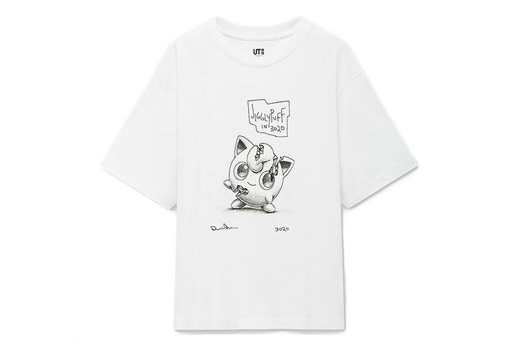 Футболка Pokemon X UNIQLO Crystal Jigglypuff Tee