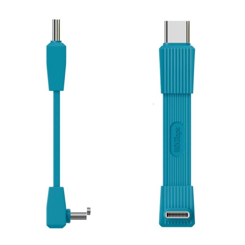 USB-C кабель для зарядки 240 Вт, Синий - 60mm