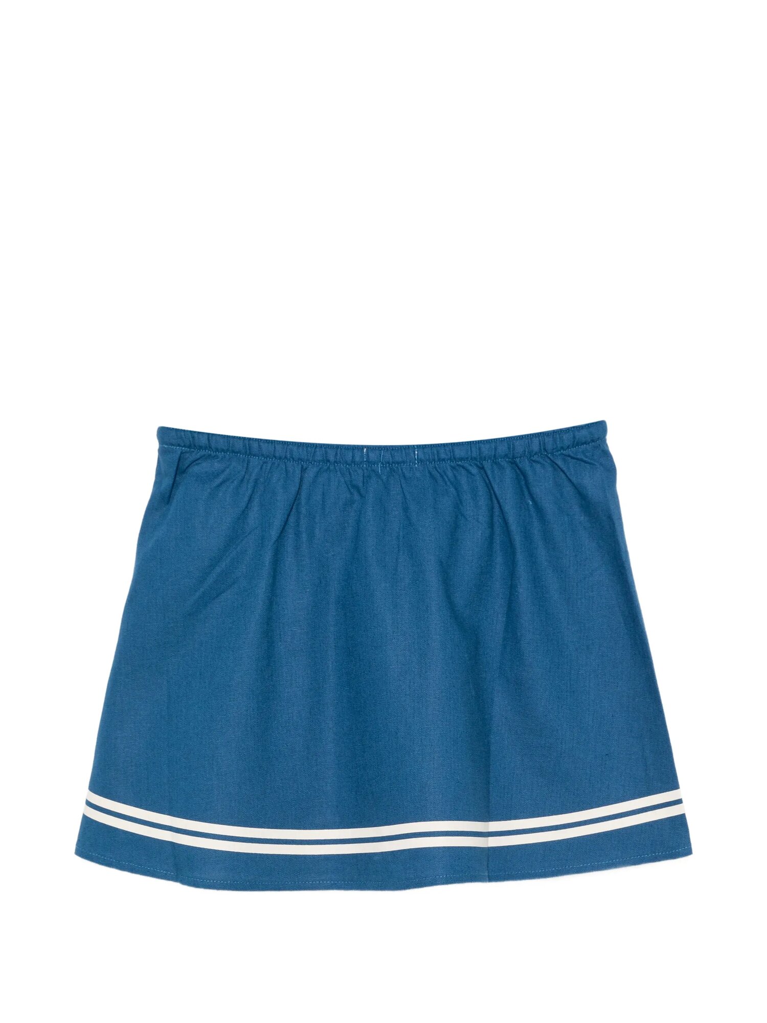 Юбка TINYCOTTONS Stripe-trim drawstring skirt, размер 4 года — фото 1