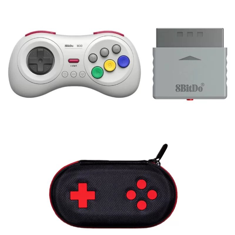 8BitDo адаптер Bluetooth для консолей PS1 в стиле ретро — фото 1