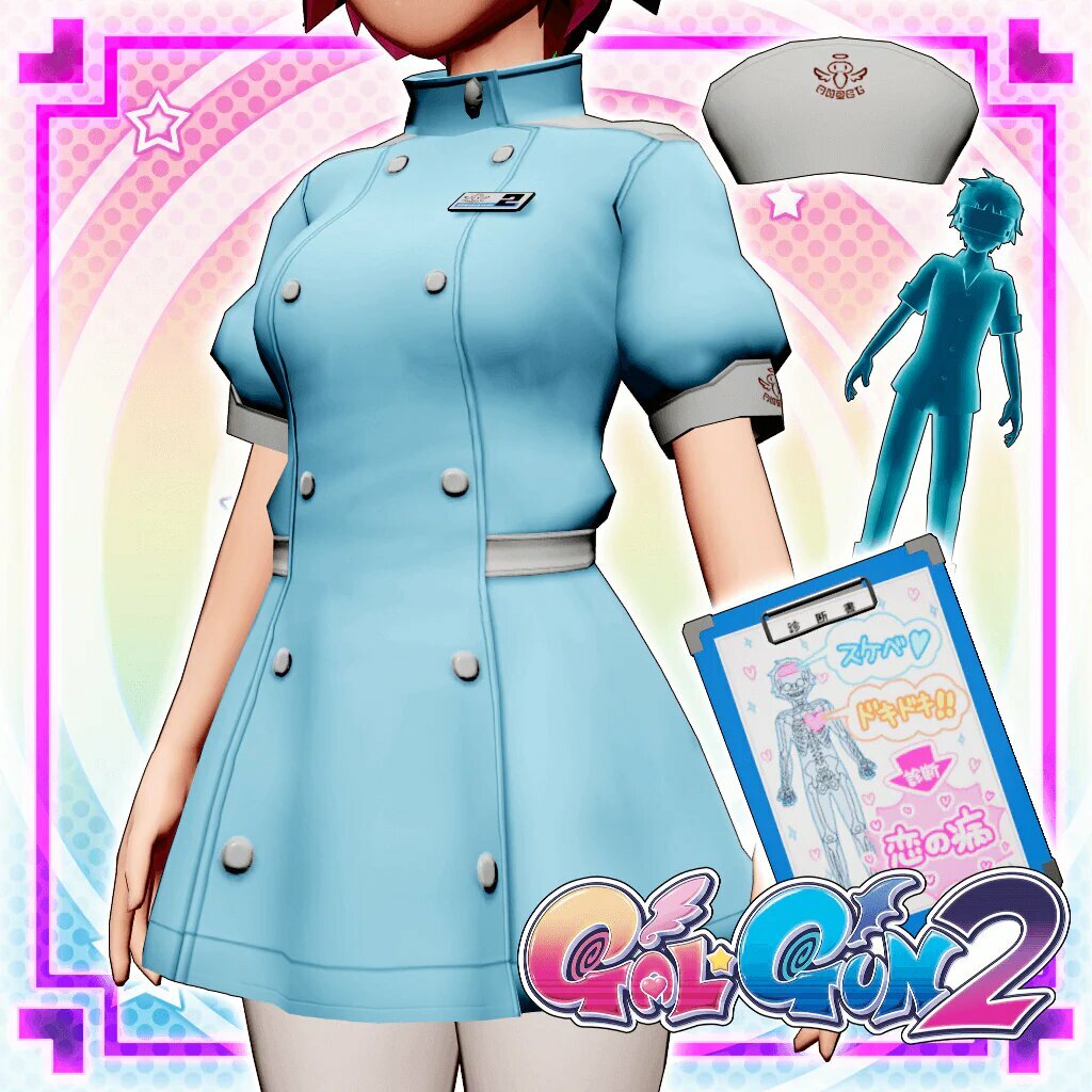 Дополнение Gal*Gun 2 - Angelic Nurse Set, цифровое издание PlayStation 4, регион Индия / код пополнения баланса