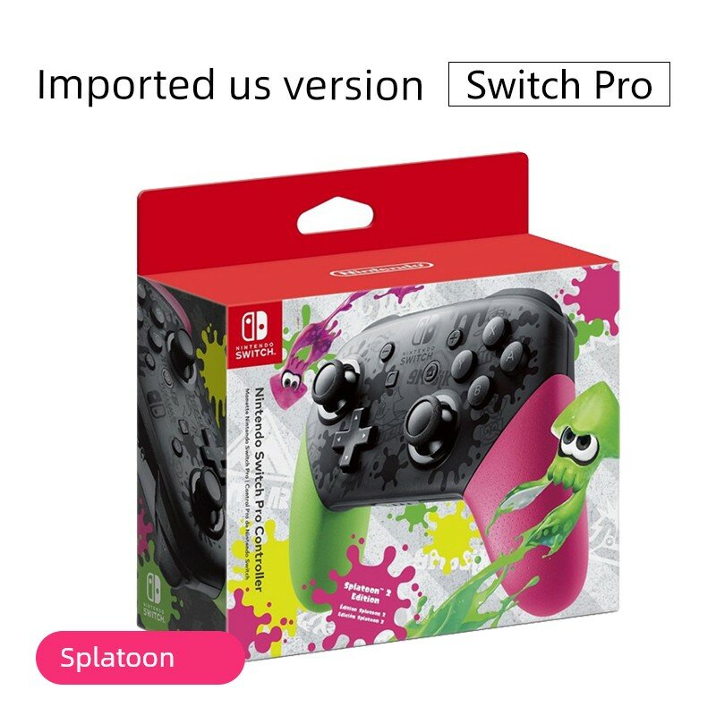 Совместим с беспроводным контроллером Nintendo Switch Pro, игровым контроллером NS, компьютером ПК, поддержкой Steam