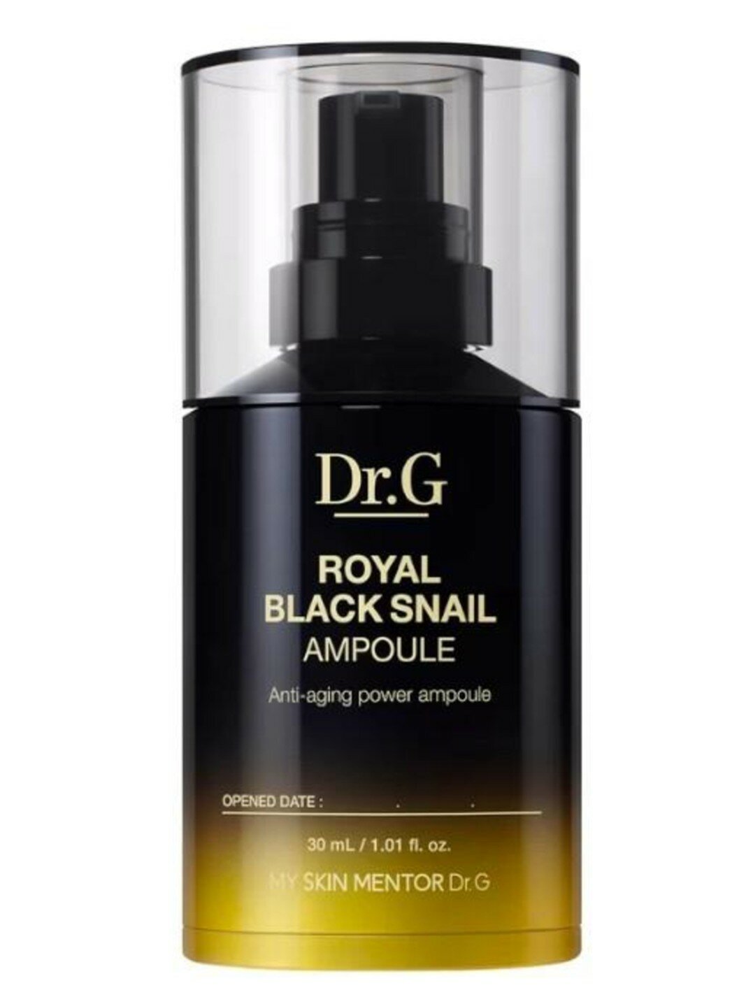 Антивозрастная ампула с муцином чёрной улитки Dr.G Royal Black Snail Ampoule 30 мл