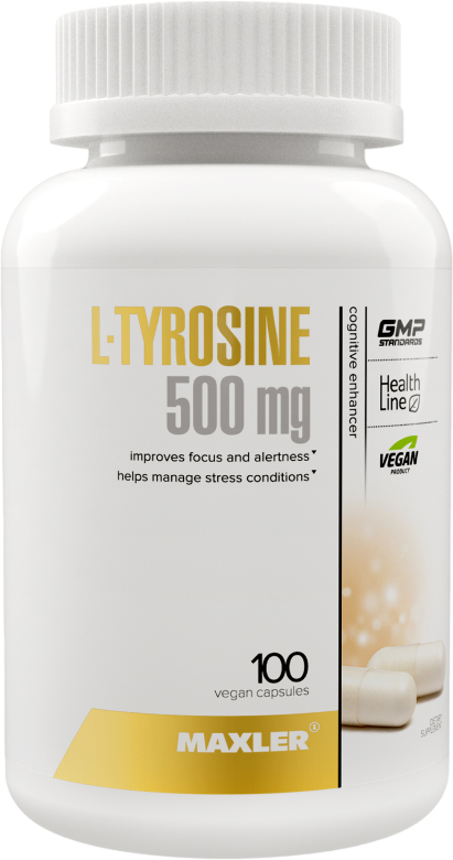 MAXLER Аминокислотный комплекс L-Тирозин L-Tyrosine Vegan Caps 15ml