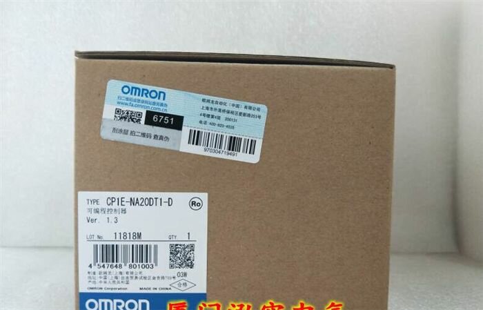 Модуль ORIGINAL OMRON CP1E-NA20DT1-D PLC CP1ENA20DT1D
