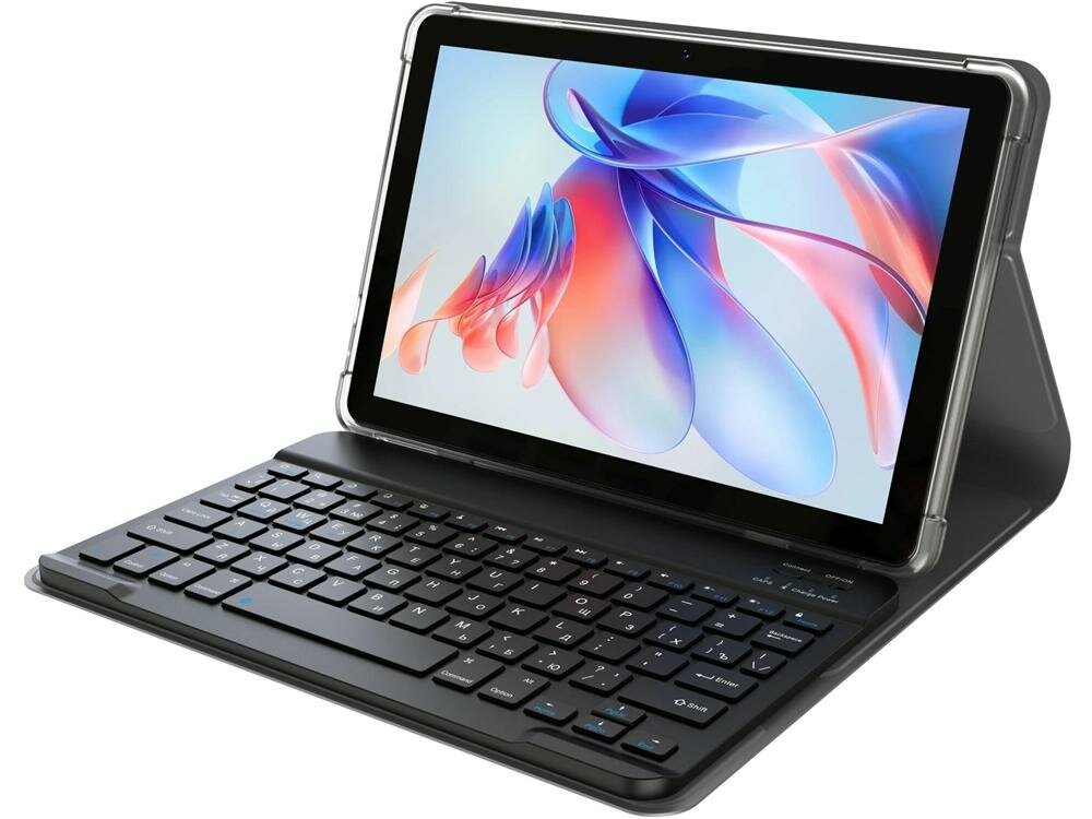 Планшет Digma K10 PLUS T615 (1.6) 8C RAM4Gb ROM64Gb 10.1" IPS 1280x800 4G Android 15 серый 5Mpix 2Mpix BT WiFi microSD 256Gb 5000mAh 225hrs