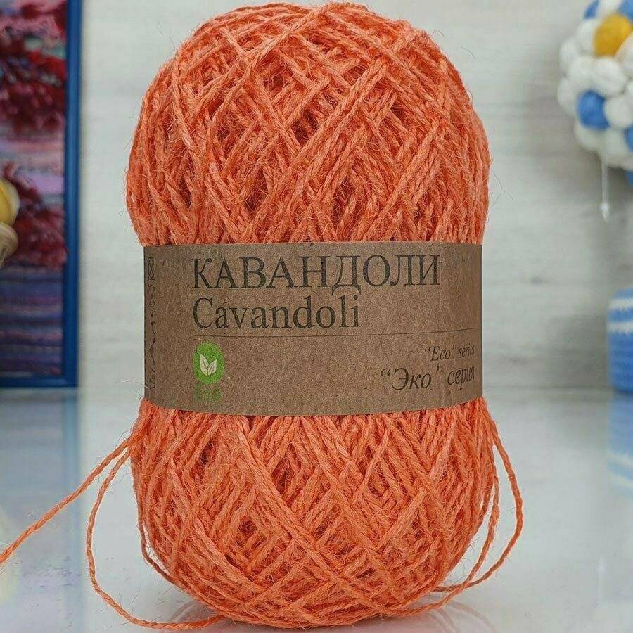 Пряжа Пехорка кавандоли 06 морковый (5 мотков)