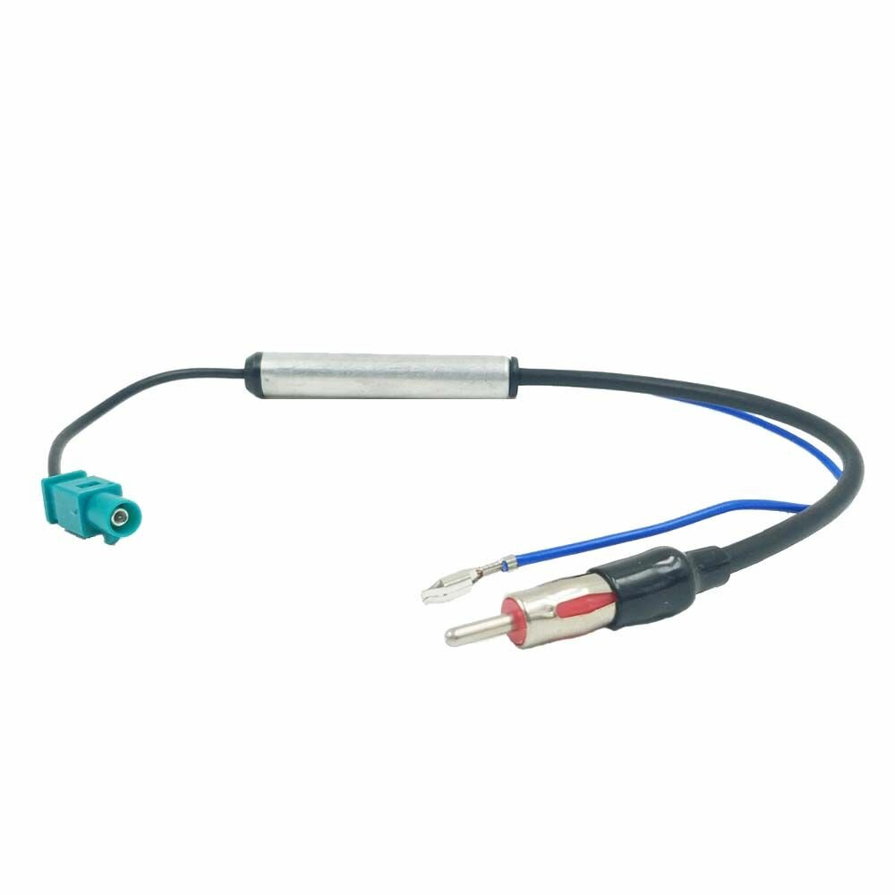 Антенный переходник с питанием для Volkswagen Audi Skoda BMW Opel Peugeot Citroen Renault Mercedes адаптер радио антенны Fakra