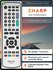 Универсальный пульт для телевизора Sharp HRM516