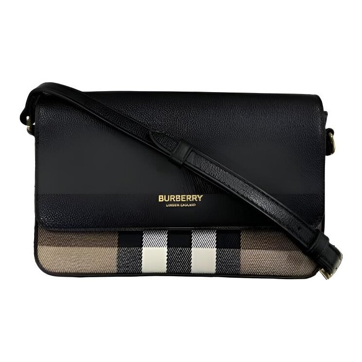 Сумка BURBERRY, черный — фото 1