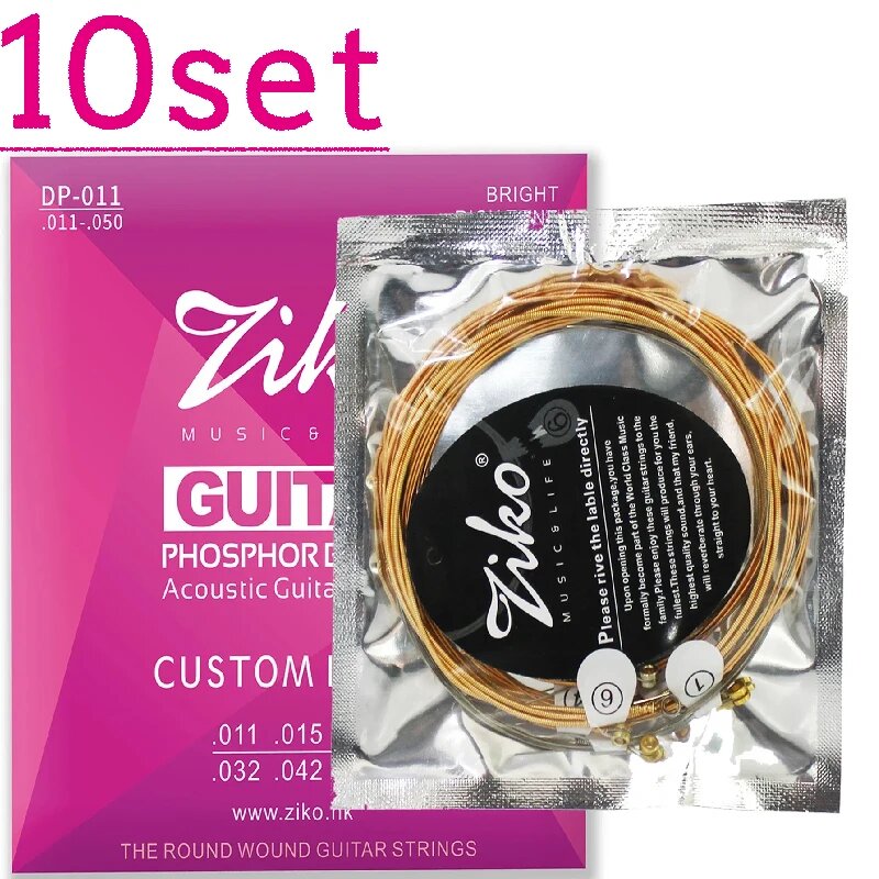 ZIKO Струны для гитары DP-011, 10set