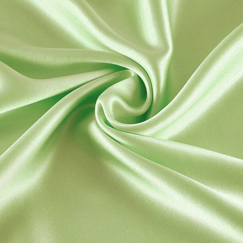 Зеленое шелковое полотенце 80x100cm, Apple Green