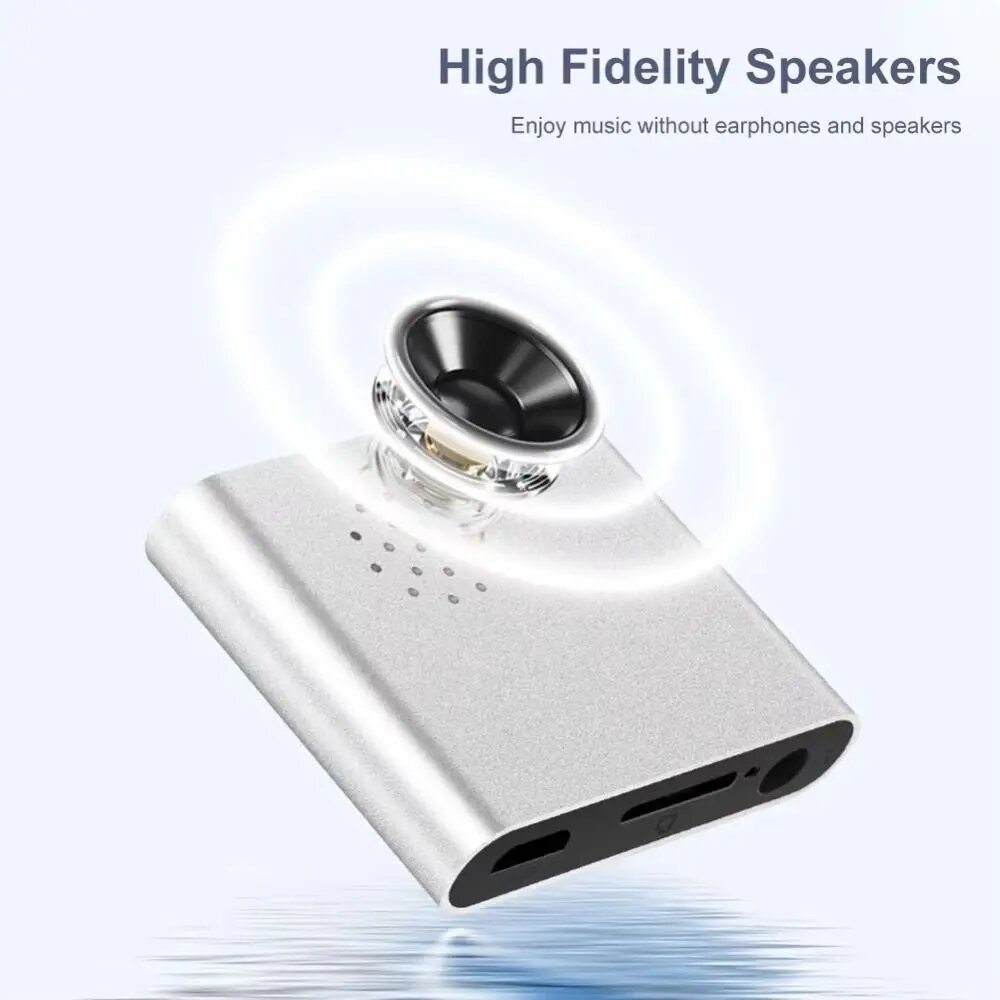 MP3-плеер Metal Mini Bluetooth, Silver — фото 1