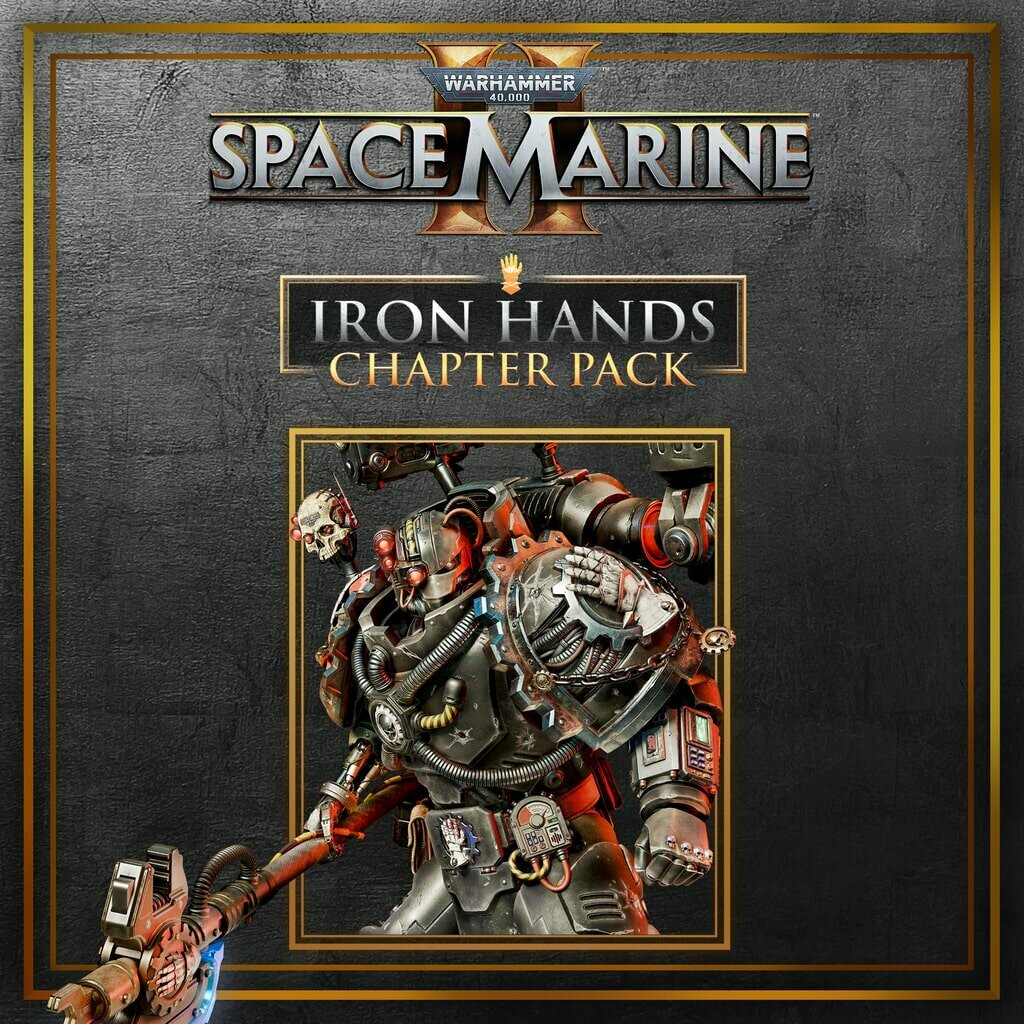 Дополнение Warhammer 40,000: Space Marine 2 - Iron Hands Chapter Pack, цифровое издание PlayStation 5, регион Индия / покупка на ваш аккаунт