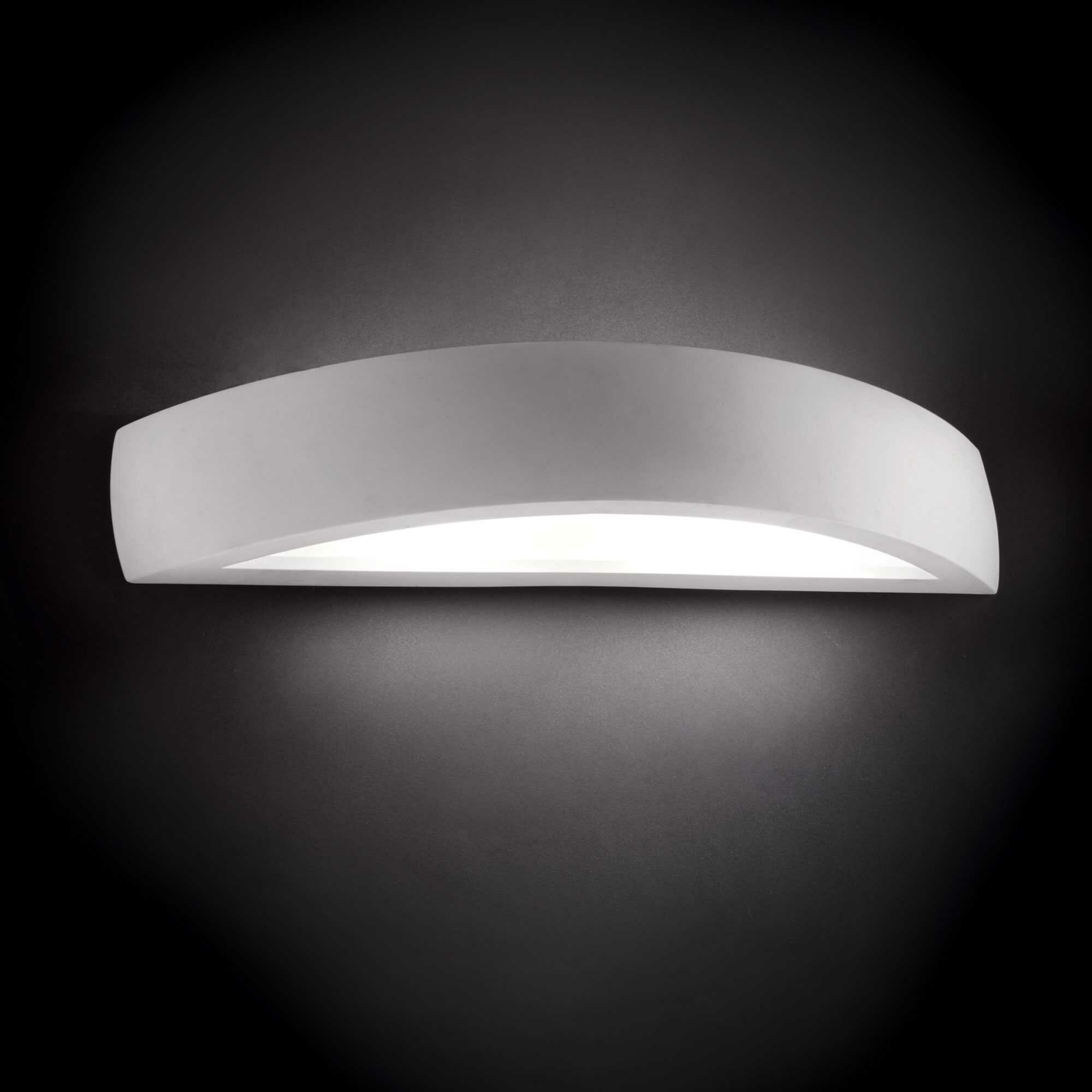 Светильник настенный ideal lux Soda AP1 L300мм макс.1x40Вт E14 IP20 230В Белый Гипс Под покраску/Рассеиватель Без ламп 105710.