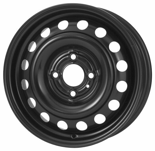 Диск колеса штамп R14х5J, PCD 4x98, ET35, DIA58.6 "черный" ВАЗ-2110-2115, Lada Granta, Калина-2