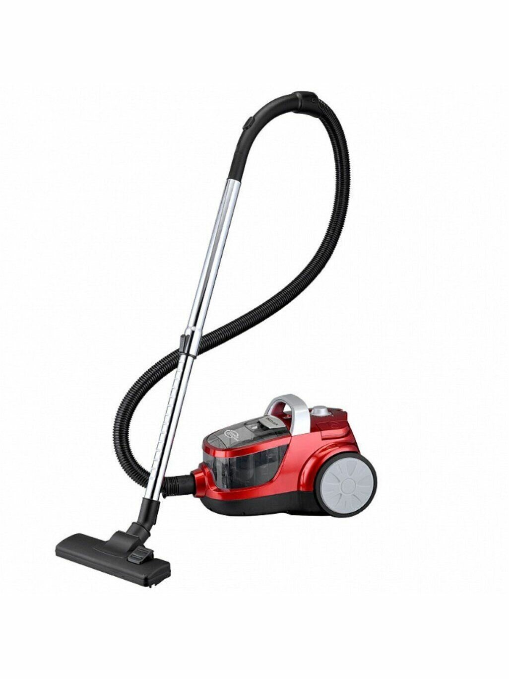 Пылесос Delta Lux DL-0836, 2600 Вт, циклонный, безмешковый, 2 л, красный