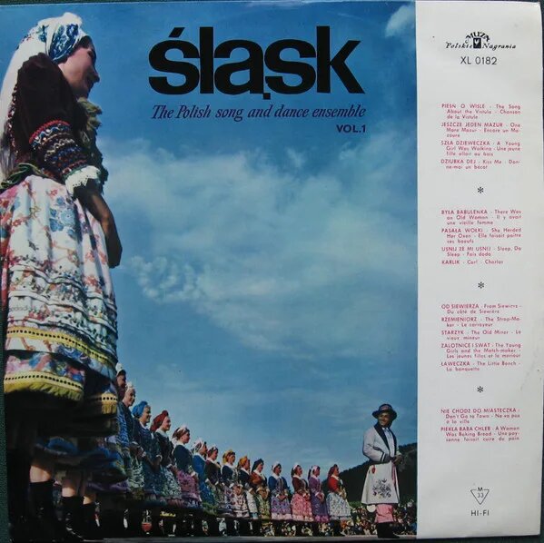 Slask - The Polish Song And Dance Ensemble - Vol. 1 NM