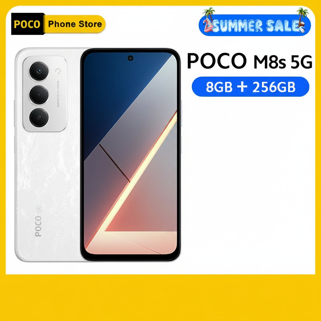 Смартфон Poco M8s 5G, 8/256ГБ, global