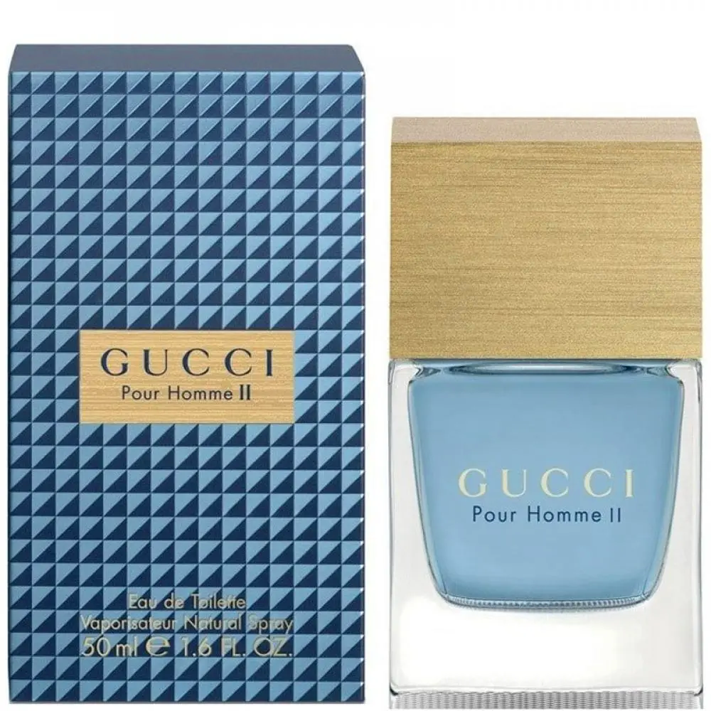 Мужская туалетная вода Gucci Pour Homme 2 50 мл - Гуччи Пур Хом духи для мужчин