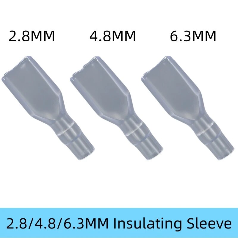 Крышки для обжимных клемм 6.3/4.8/2.8 мм 50/100 шт. 2.8mm, 50pcs
