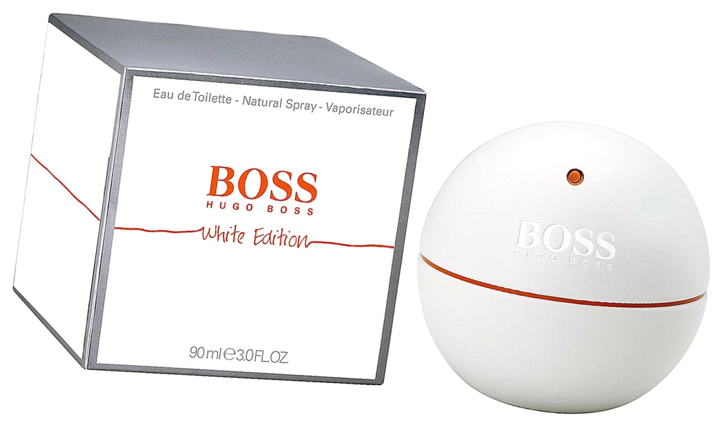 Туалетная вода для мужчин Boss In Motion White Edition 90 мл / Моушн Вайт Эдишн
