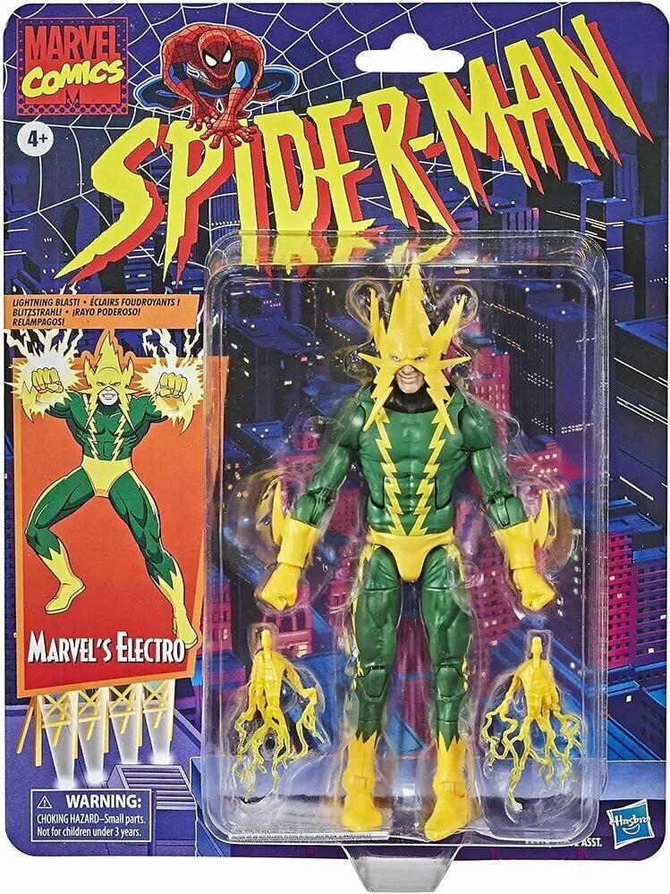 Фигурки Hasbro Серия Marvel Legends - 6-дюймовая коллекционная электрическая фигурка Marvel