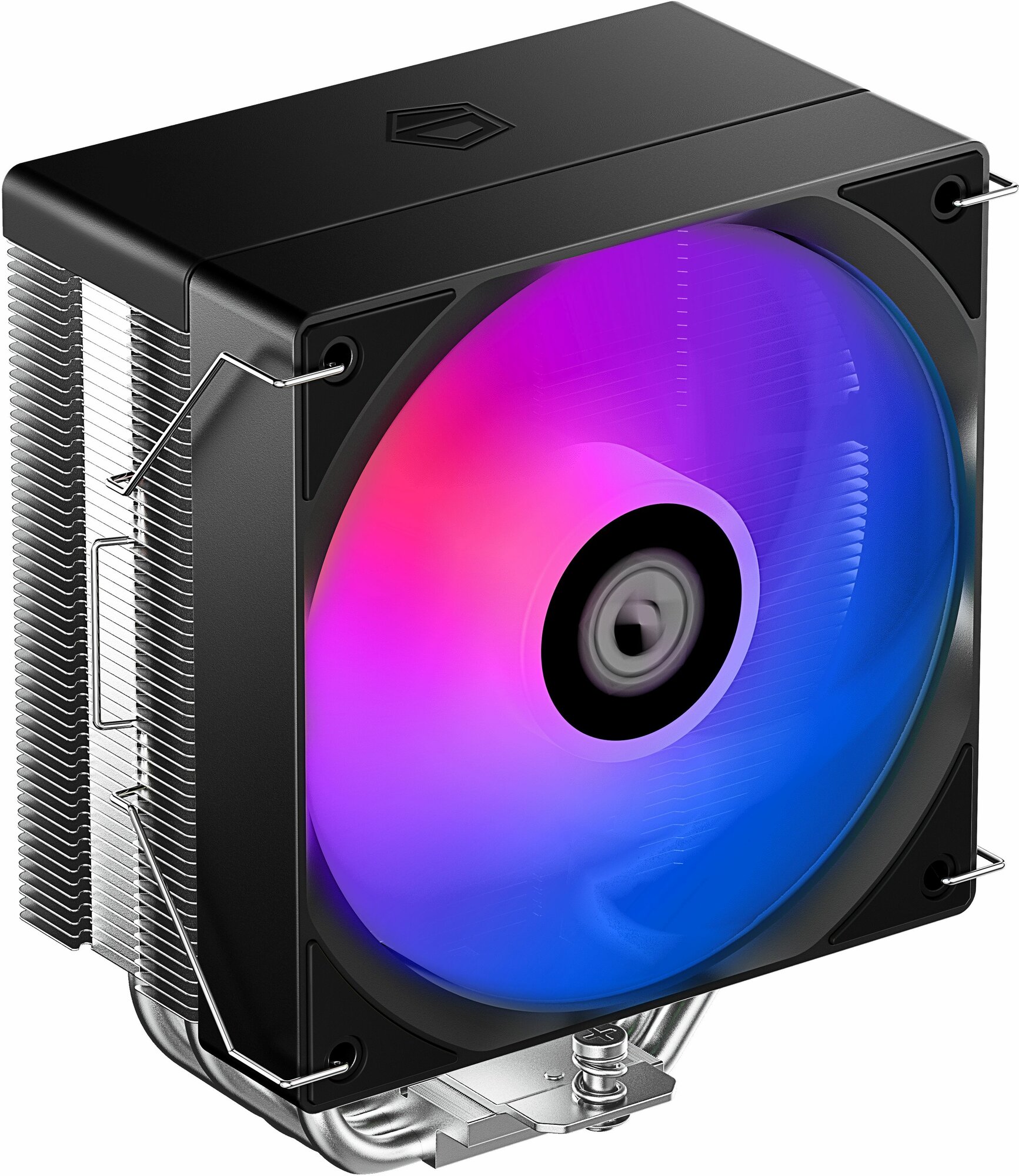 Устройство охлаждения(кулер) ID-Cooling SE-214-XT V2 RGB Soc-AM5/AM4/1200/1700/1851 серебристый/черн