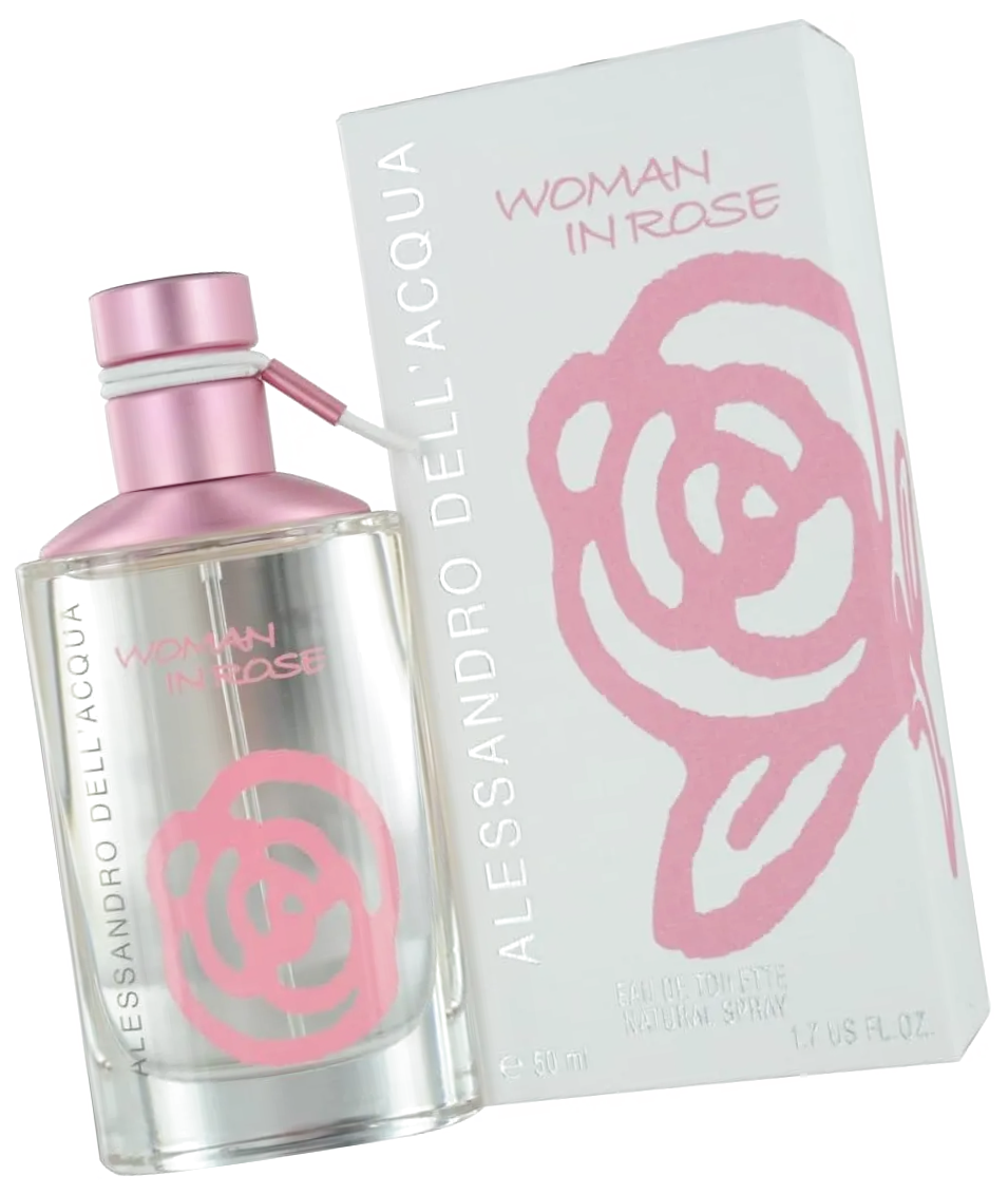 Духи женские Alessandro Dell`Acqua Woman In Rose 50 мл - Алессандро Дель Аква Роуз