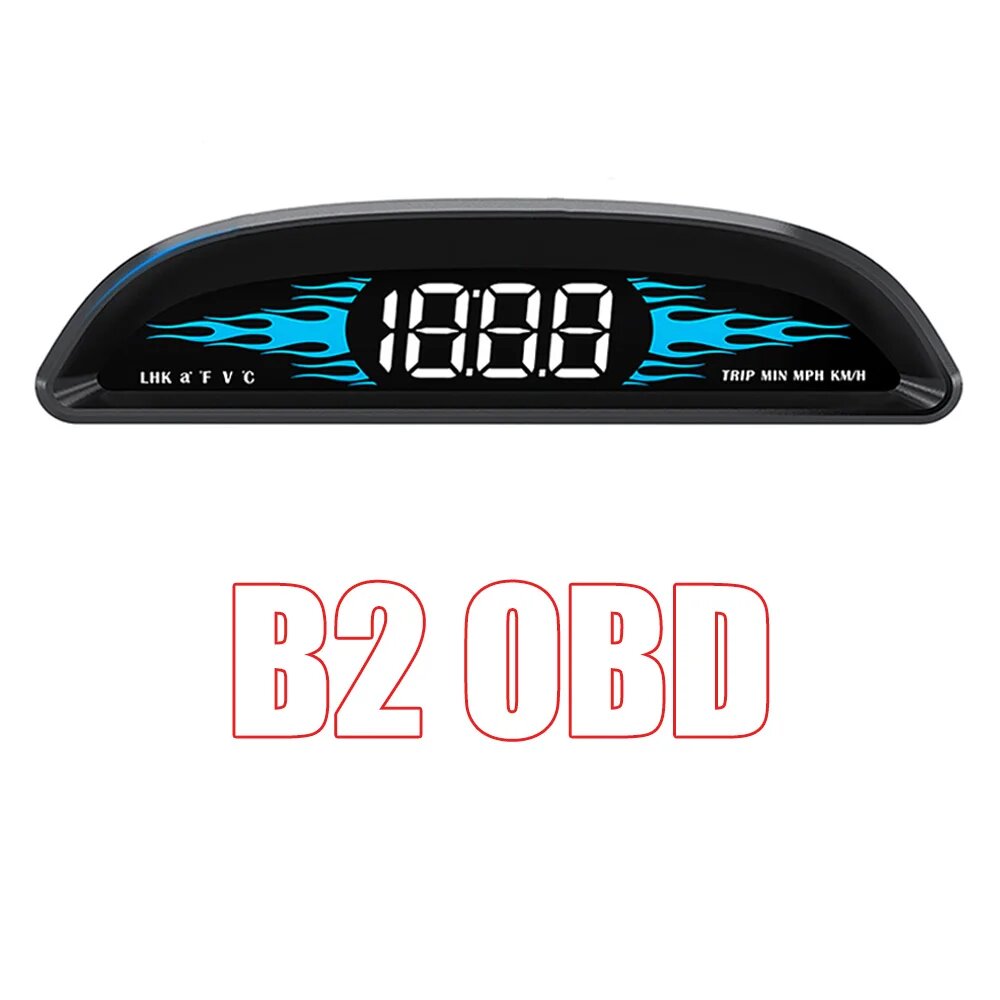 Автомобильный HUD-дисплей B2-OBD B3-OBD G3-GPS С OBD2 И GPS: Интеллектуальный Проекционный B2 OBD