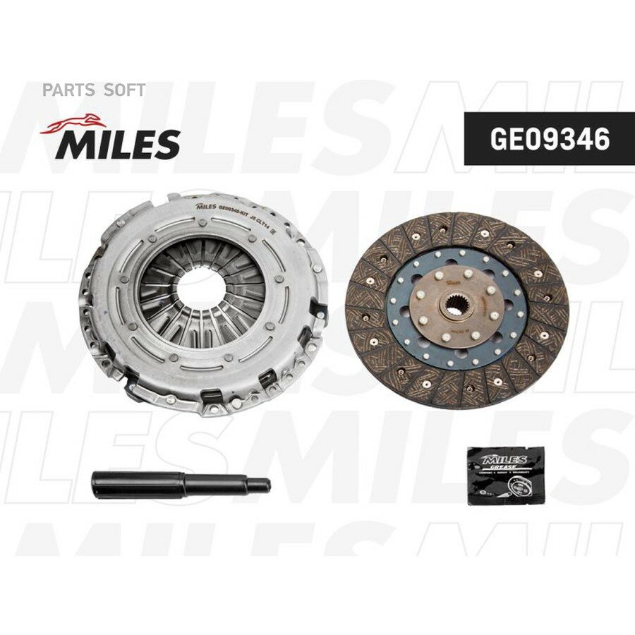 Сцепление комплект Haval Jolion 1.5 Turbo 6MT 4X2 от официального дистрибьютора, MILES, артикул GE09346