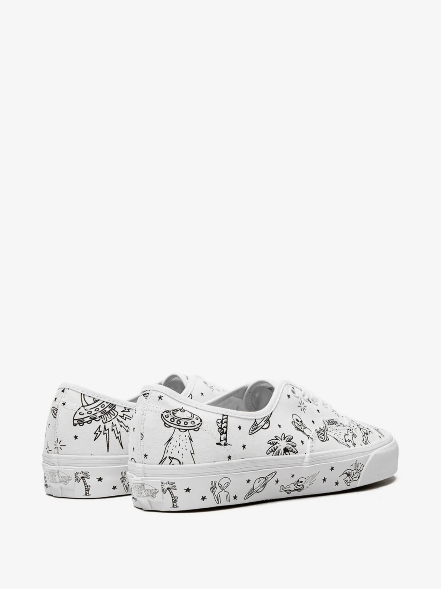 Кроссовки VANS Authentic, размер 4 US, белый — фото 1