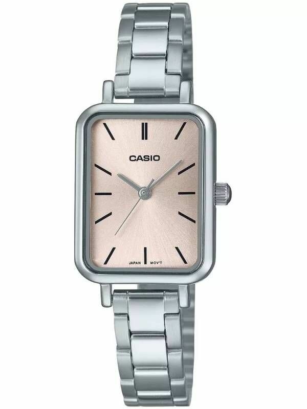 Наручные часы CASIO, серебряный, розовый