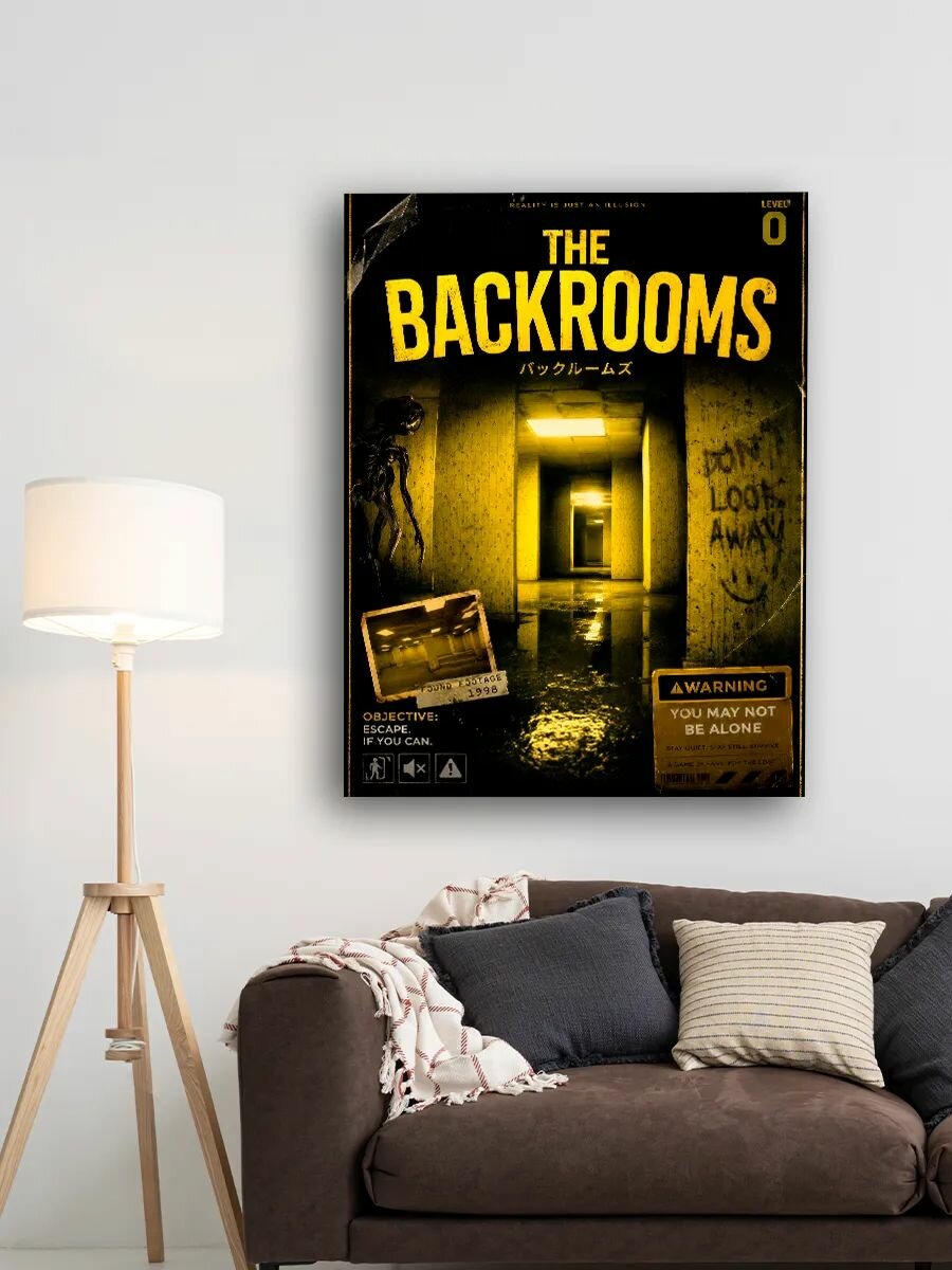 Постеры на стену Backrooms — фото 1