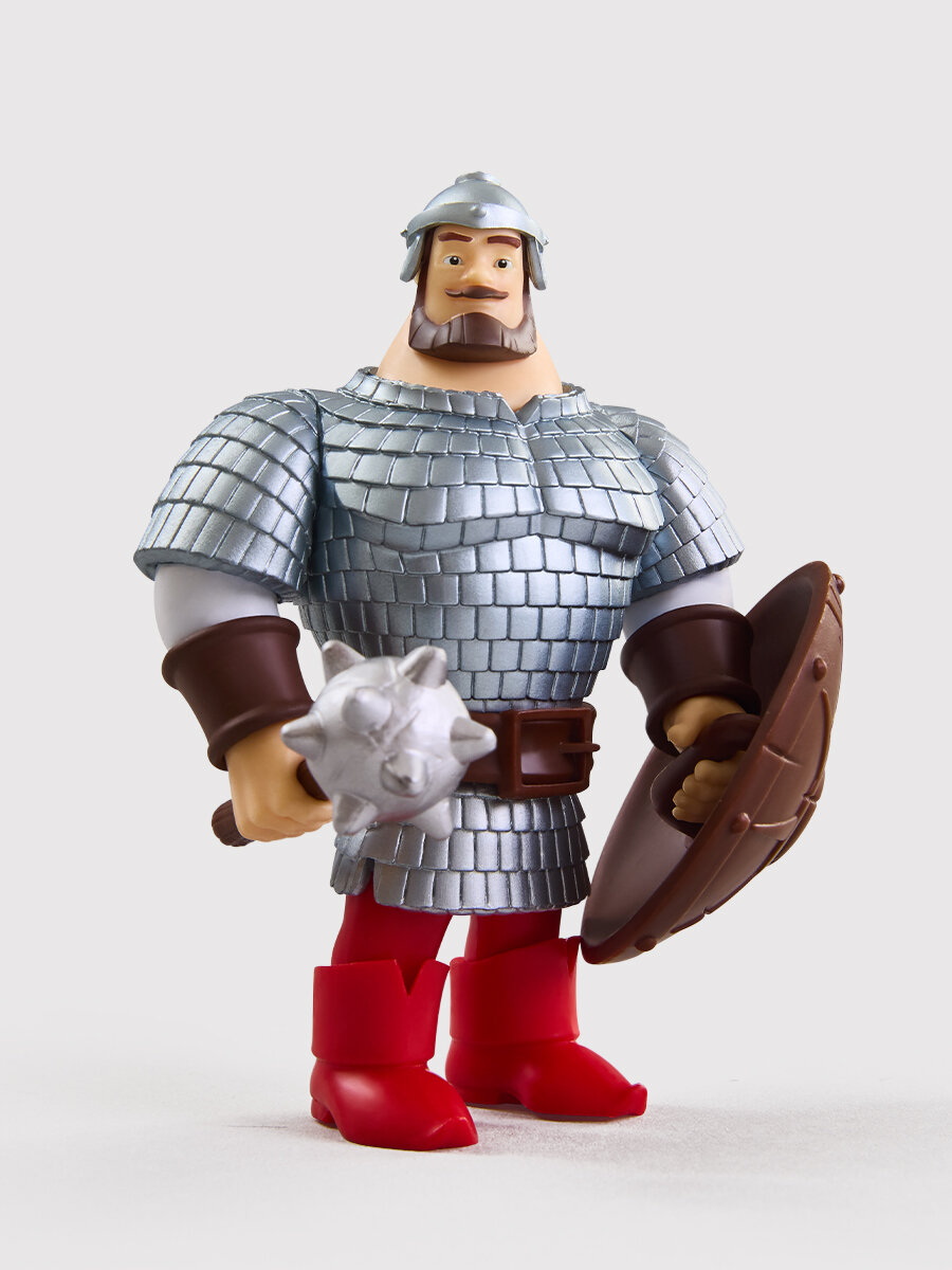 Коллекционные фигурки ProstoToys, фигурка подвижная набор "Три Богатыря", Илья Муромец 1 шт для коллекции былинный герой русский богатырь