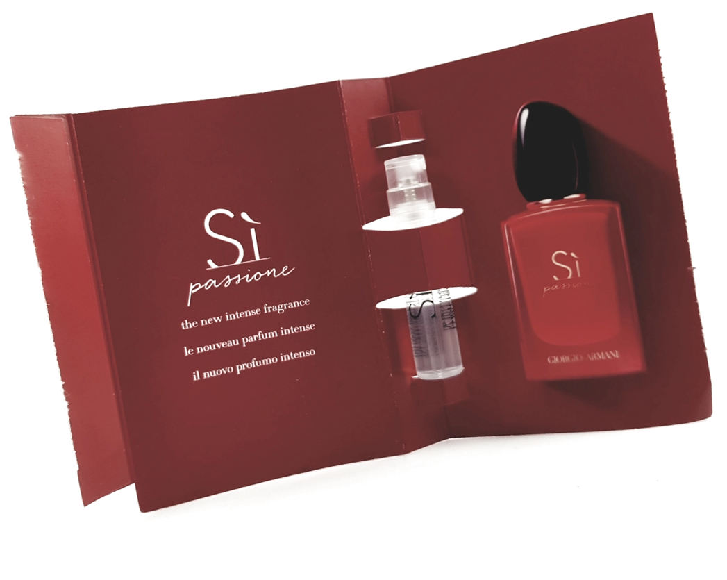 Си Пешн Интенс парфюмерная вода для женщин 1.2 мл миниатюра - Giorgio Armani Passione Intense