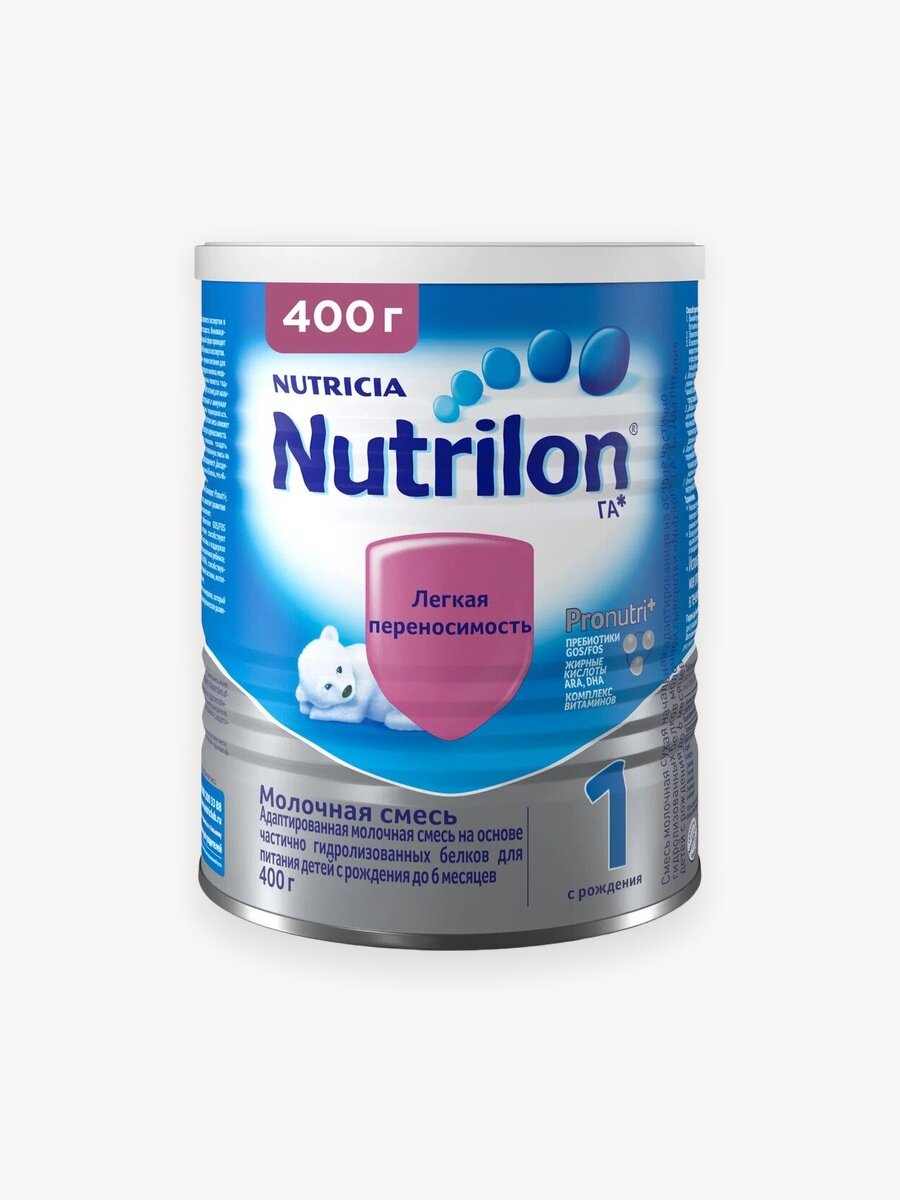 Nutricia Нутрилон 1 ГА Pronutri+ Сухая молочная смесь 0+ 400 г