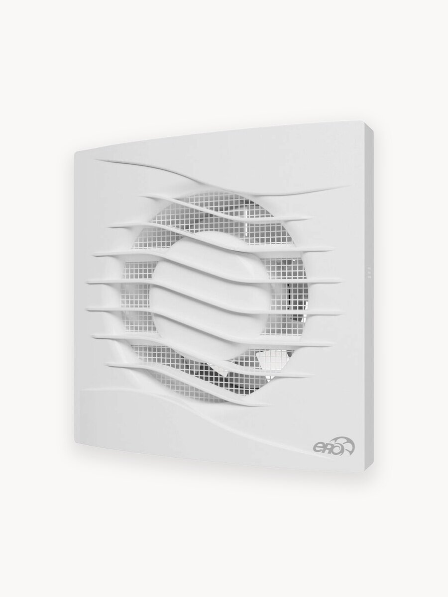 Вентилятор ERA REST D100, накладной, вытяжной, москитная сетка