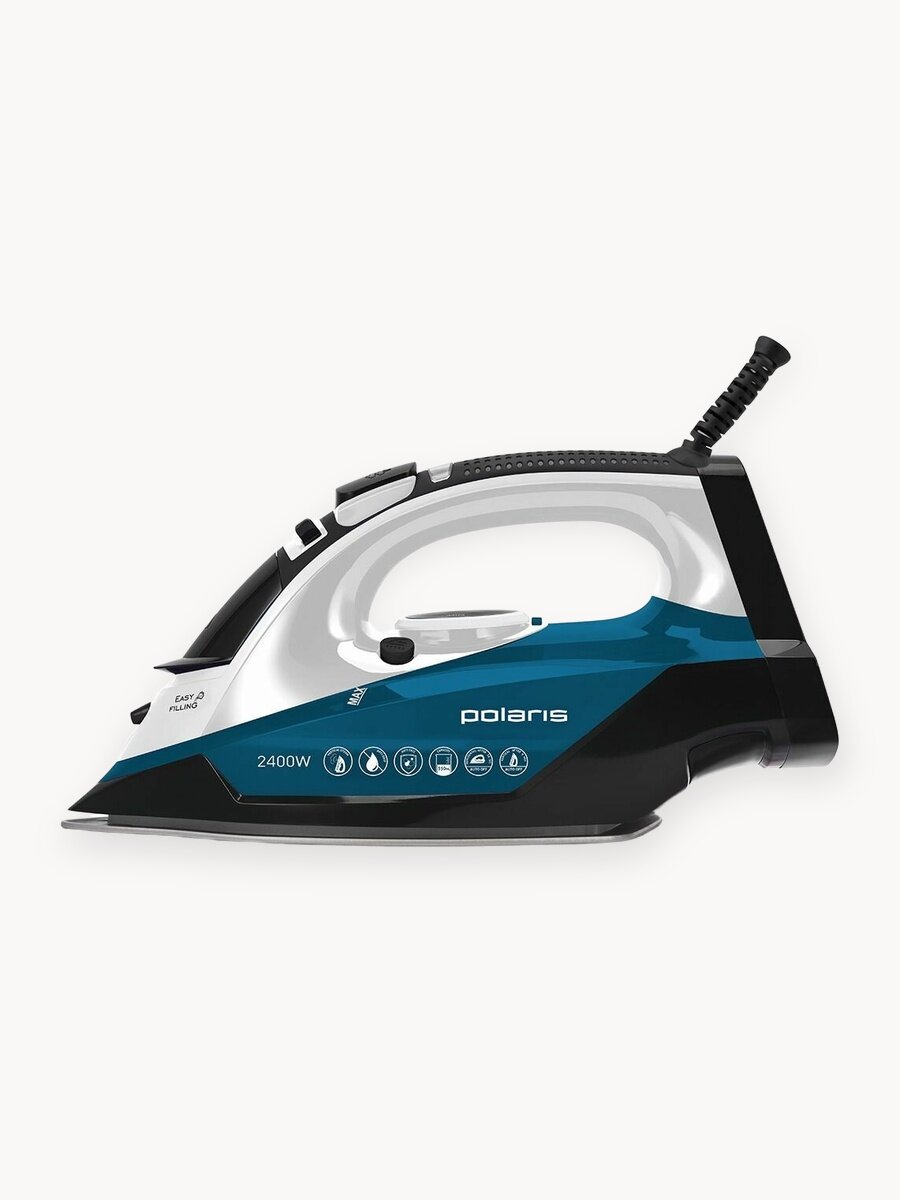 Утюг Polaris PIR 2420AK Белый/Бирюзовый