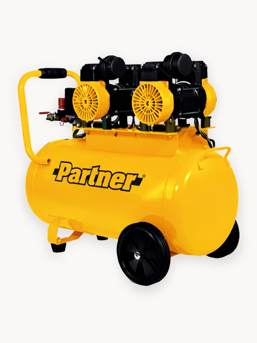 Компрессор воздушный безмасляный Partner for Garden 530/50 OL ( 220В, 2600Вт, 2800 об/мин, асинхронный, 530 л/мин )