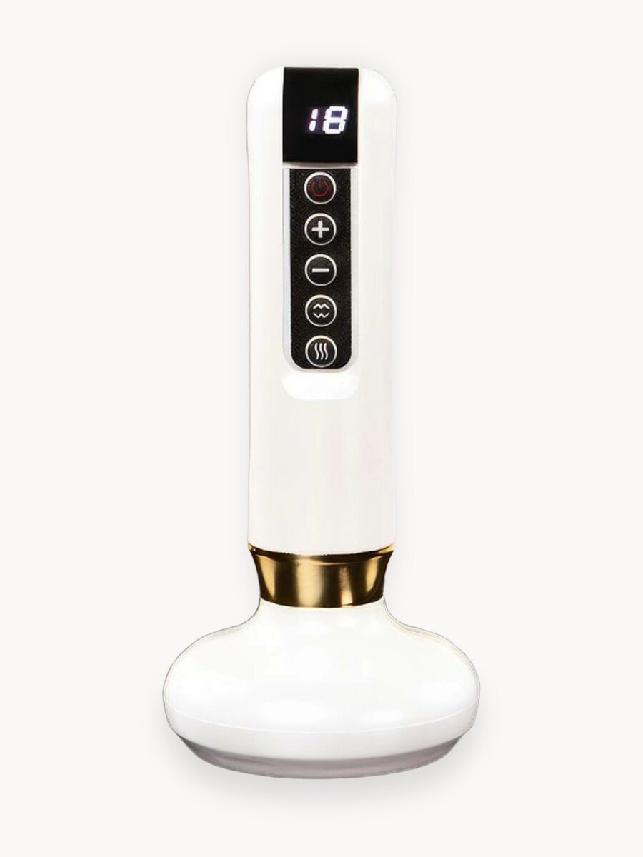 Антицеллюлитный вакуумный массажер для тела, белый, для всего тела