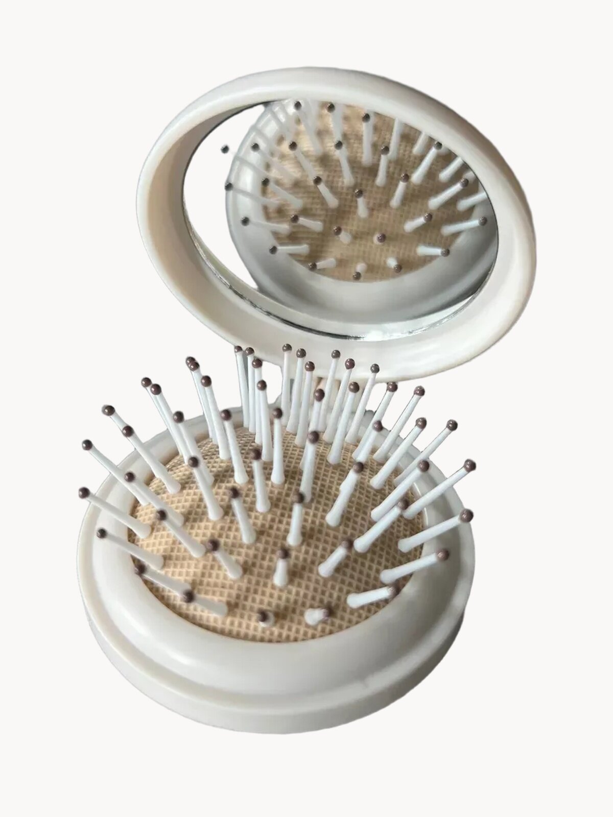 Расческа Hosta Home, 2в1, массажная, с зеркалом