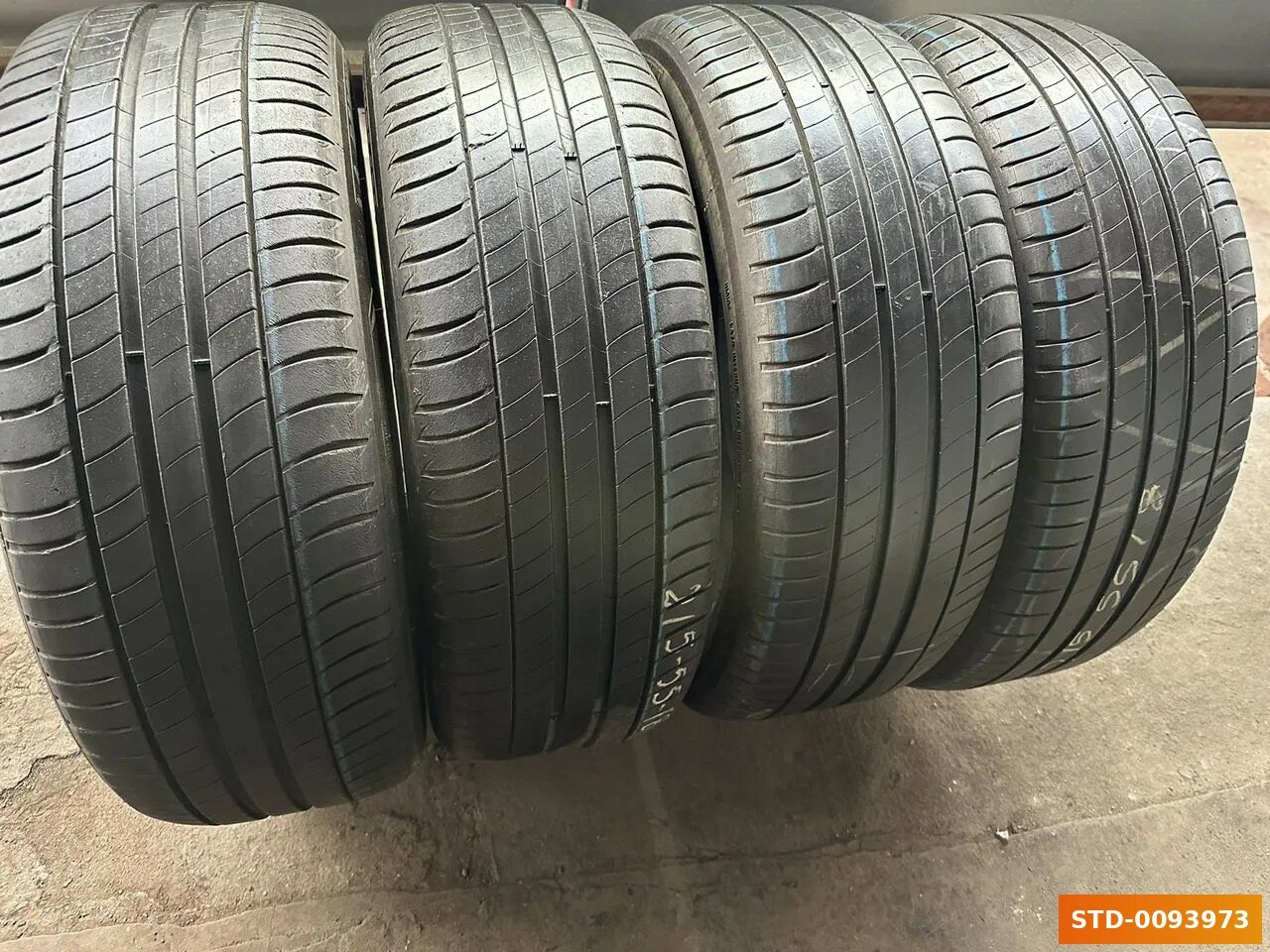 Комплект (2 шт) летних БУ шин Michelin Primacy 3 215/55 R18 30% износ 7223534821