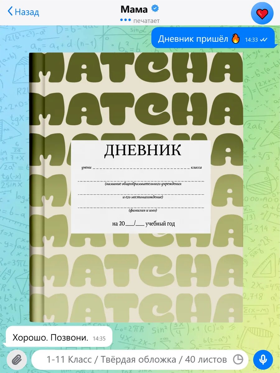 Школьный дневник с принтом y2k pinterest