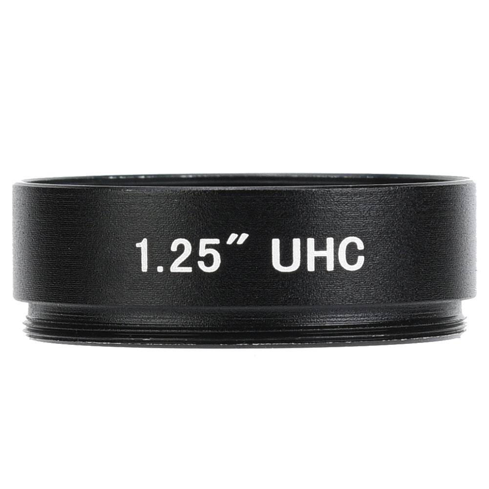 Фильтр UHC против светового загрязнения 1.25 дюйма 31.7 мм для астрономических телескопов, алюминиевый сплав, универсальный