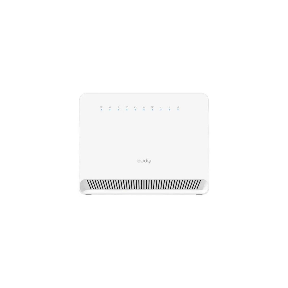 Cudy LT500E Маршрутизатор/ AC1200 Wi-Fi 4G LTE Cat.4 Router, AC1200 Wi-Fi, build-in 4G LTE modem, 4 10/100M RJ45 Port
