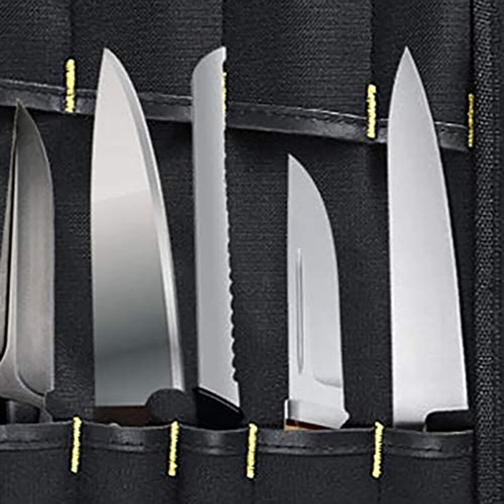 Сумка для ножа шеф-повара, многофункциональная сумка для хранения столовых приборов, портативная сумка для кухонного ножа