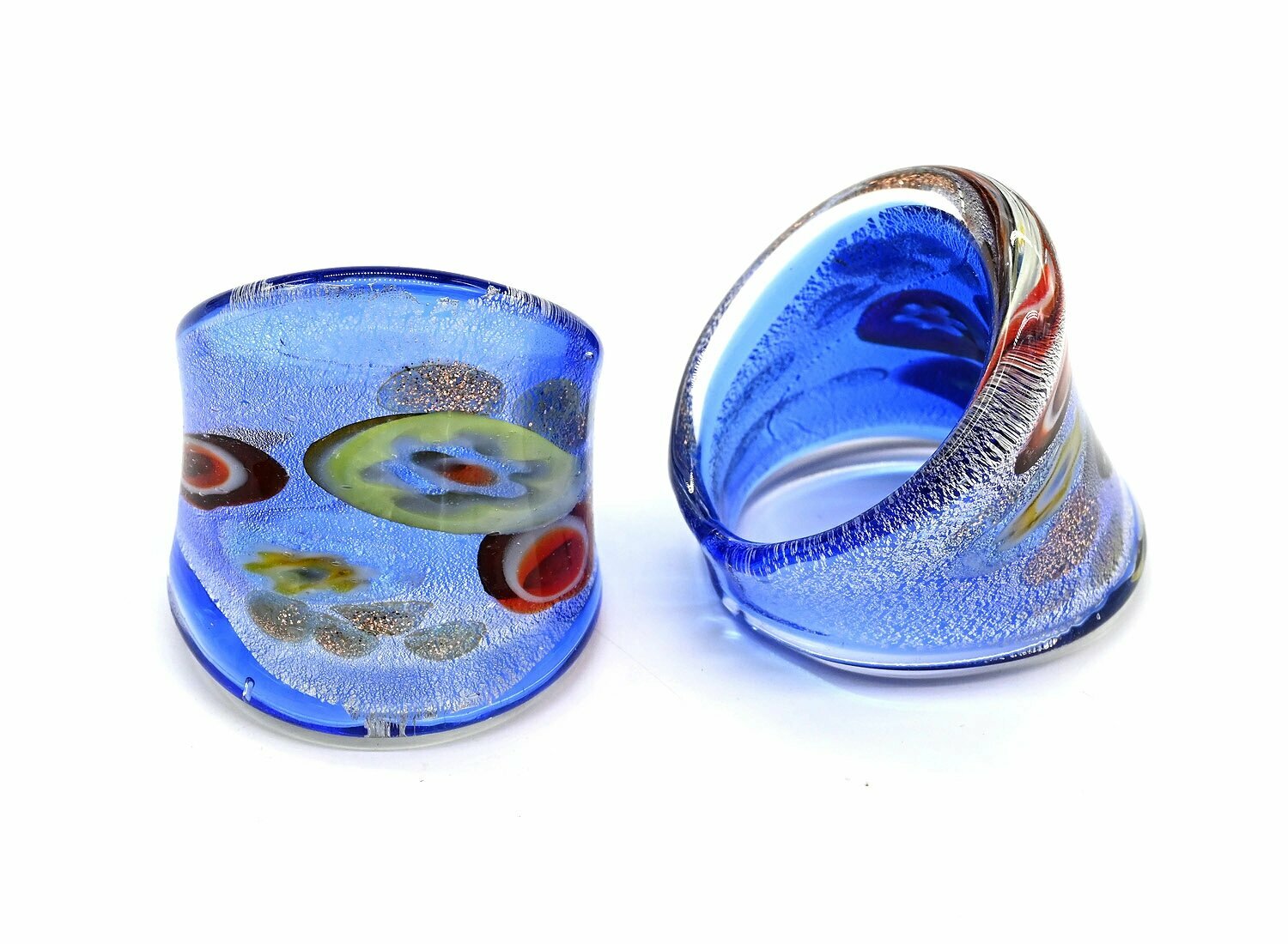 Кольцо, муранское стекло