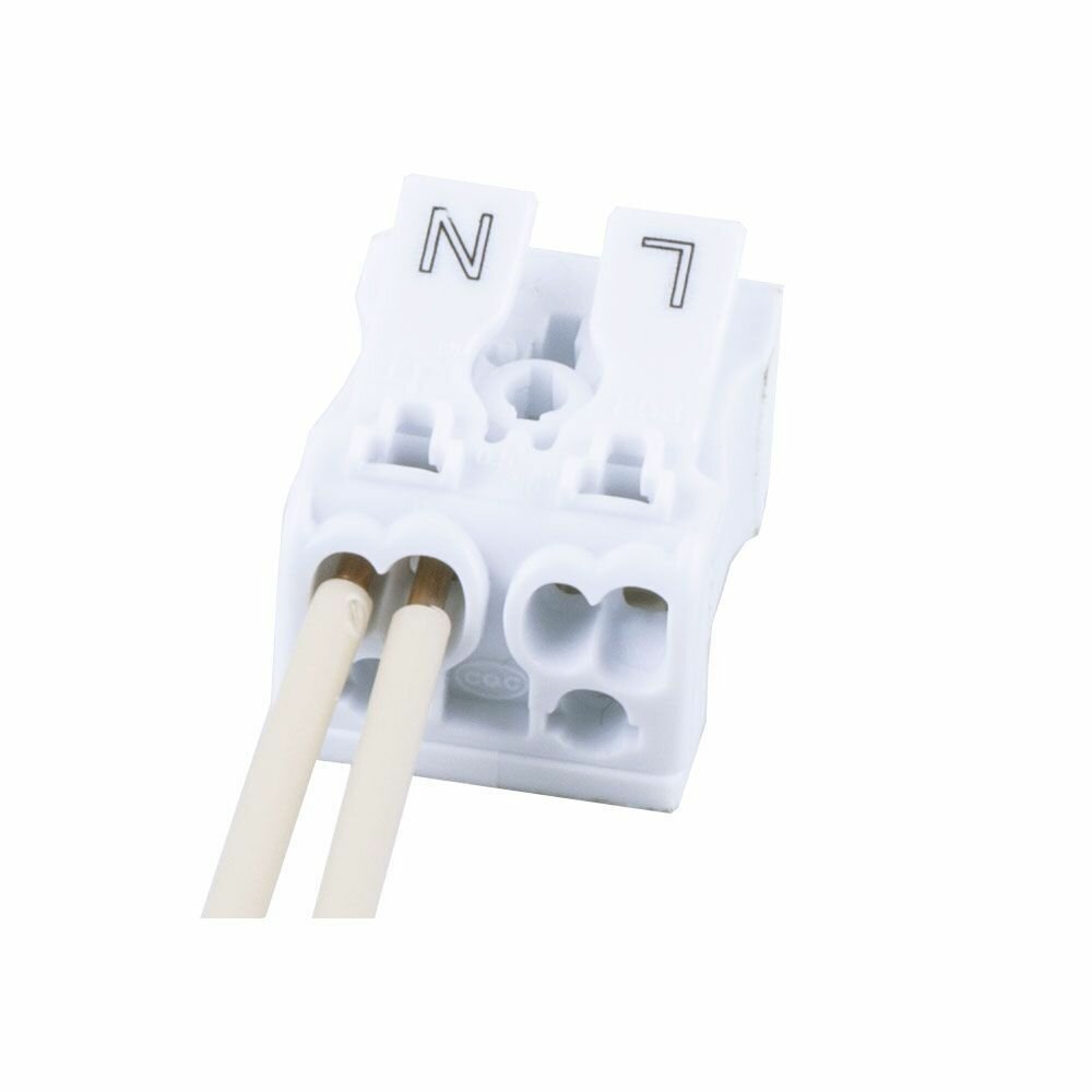 Набор из 5 штук Клемма монтажная STEKKER для фазных проводников, 2 контактные группы, (DIY упак 5 шт) LD294-4002